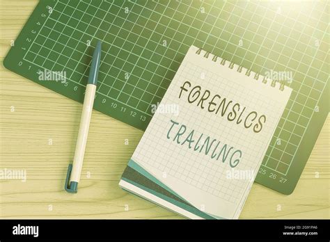 Sign Displaying Forensics Training Business Idea Scientific Methods And Processes To Solving