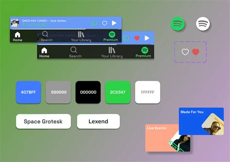 Spotify Desktop And Mobile App Ui Behance