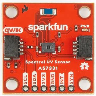 How To Use Spectral UV Sensor Pinouts Specs And Examples Cirkit Designer