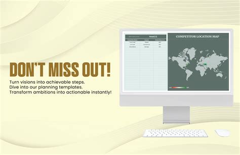 Competitor Location Map Template In Excel Google Sheets Download Template Net