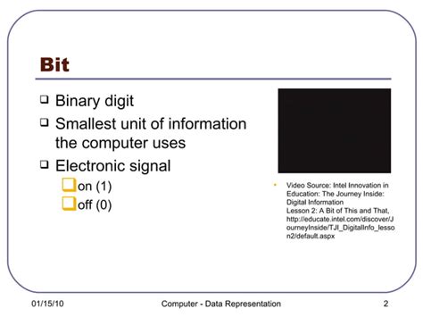 Computer Data Representation Ppt Computing Technology And Computing