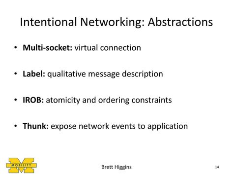Ppt Intentional Networking Opportunistic Exploitation Of Mobile