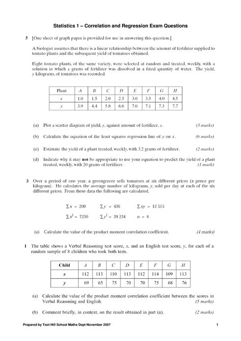 S1 Regression Economics And Statitics Statistics 1 Correlation S1 Regression Economics And Statitics Statistics 1 Correlation