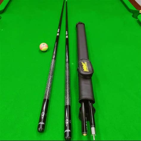 Black Technology Carbon Fiber Billiard Cue Carbon Snooker Cue Small Head Chinese Black Eight