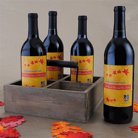 Personalized Wine Labels For Your Fall Fundraiser