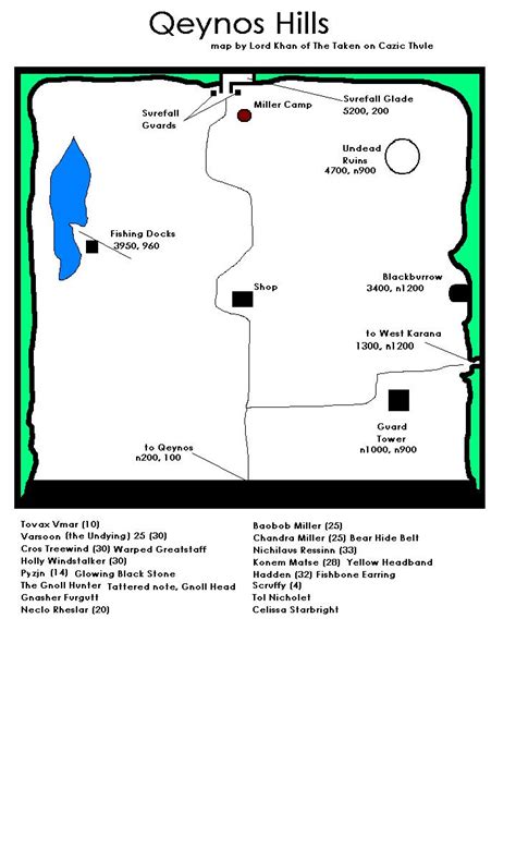 Eq Qeynos Hills Maps