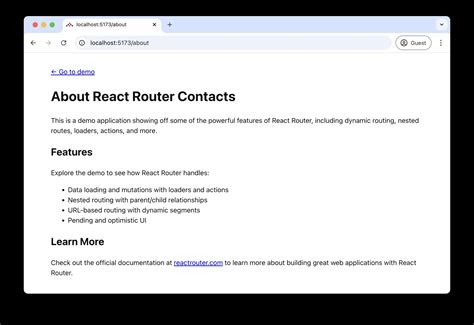 Address Book React Router