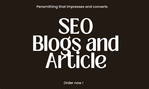 Write Seo Blogs Posts And Articles That Engage By Bilalawan77 Fiverr