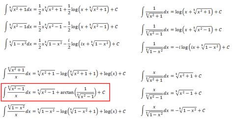 Trigonometric Integral Formulas Integration Formulas Geeksforgeeks