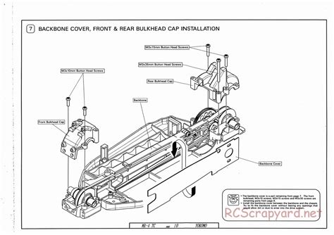 Yokomo MR 4TC Instruction Manual MR4TCB RCScrapyard Radio Controlled Model Archive