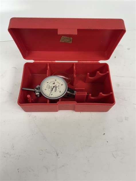 Interapid 312b 1 Dial Test Indicator Jeweled 0005 Grad Wcase Interapid 312b 1 Dial Test Indicator Jeweled 0005 Grad Wcase