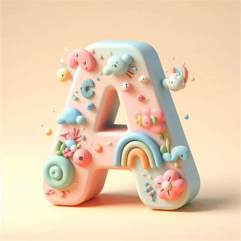 Cute Letter A Alphabet Letters Design Lettering Alphabet Lettering Design