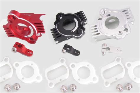 Carburetor Block And Adaptor Cnc Rotated Fads Hobbies