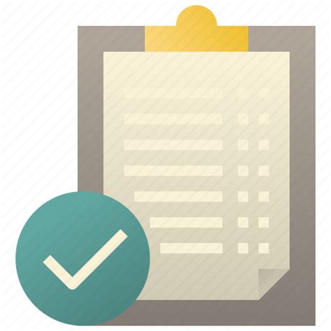 Notepad Checked Clipboard To Do List Checklist Icon Download On