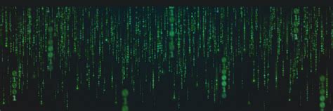 Matrix Texture With Digits Binary Code Abstract Vector Image