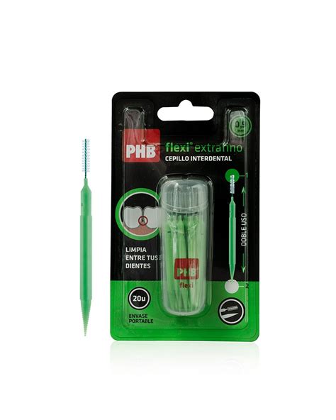Cepillo Interdental Phb® Flexi Extrafino 09mm 20 Unidadestienda