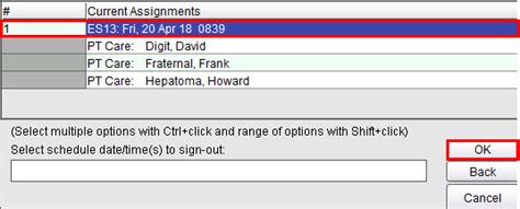 Rns Staff Assignment