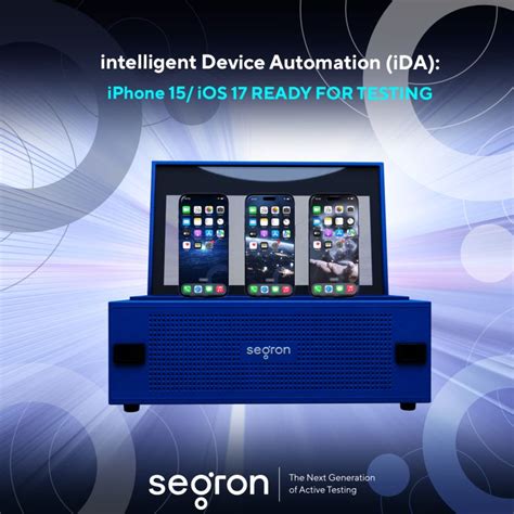 Segron Testautomation Iphone15 Ios17 Qoe Latestdevices Segron