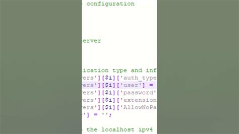 Add And Edit Password To Root Phpmyadmin In Xampp Youtube