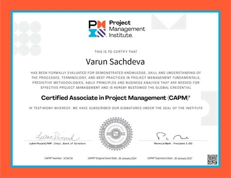 Extremely Elated To Share My Achievement On Earning Certified Associate In Project Management
