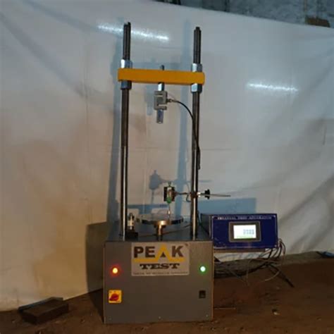 Single Speed Digital Triaxial Shear Testing Apparatus Material Mild Steel At Best Price In