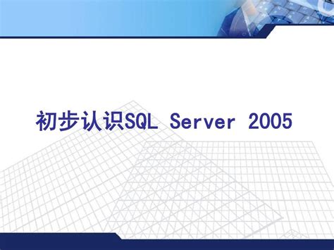 Sqlserver2005简介word文档在线阅读与下载无忧文档