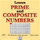 Lesson Prime And Composite Numbers PPT Handouts Exit Ticket Teaching