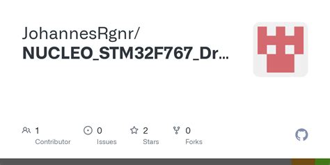 Github Johannesrgnrnucleostm32f767driverdevelopment