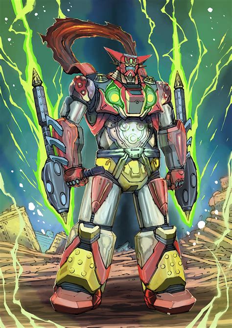 Getter 1 Getter Robo Drawn By Yamanushi Danbooru