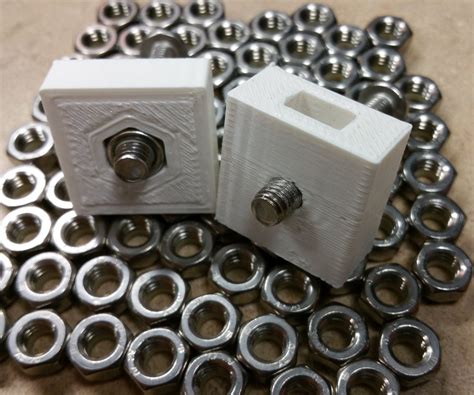 3d Print Captured Nuts Without Pausing Your Print 12 Steps With