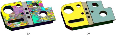 comparison of results obtained with different segmentation parameters