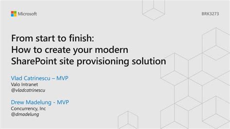 how to create your modern sharepoint site provisioning solution ppt