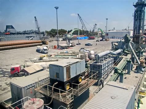 Cargo Terminal For Transshipment Of Cement Containers And Other Cargoes Loading And