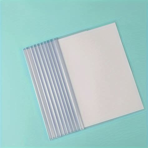 Morandi Color A4 File Folder Sliding Bar Thickened Pull Rod Temu
