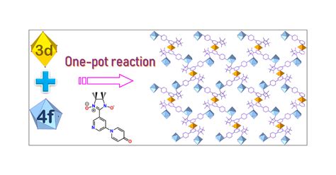 Unique 3d 4f Heterometallic Networks Based On A Nitronyl Nitroxide Radical Functionalized With