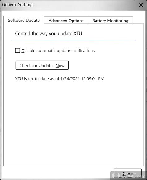 Intel Extreme Tuning Utility Screenshots