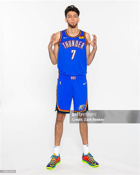 Chet Holmgren Of The Oklahoma City Thunder Poses For A Portrait News Photo Getty Images
