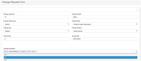 Change Request Form Window Snapshot Download Scientific Diagram
