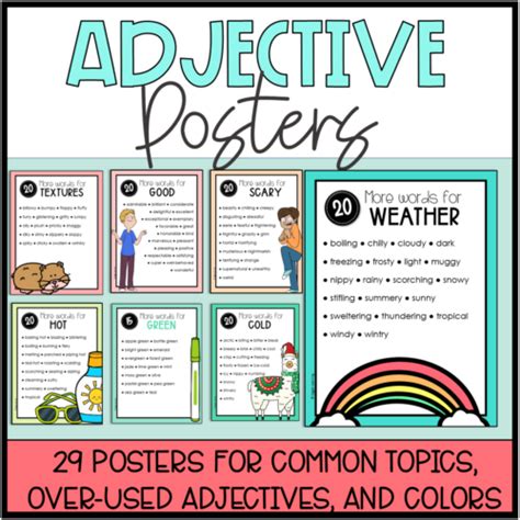 Adjective Poster