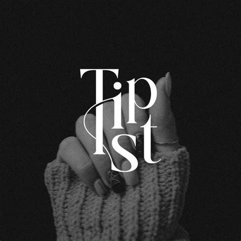 Tiplist · 핸드메이드 네일팁 로고 디자인 포트폴리오 크몽
