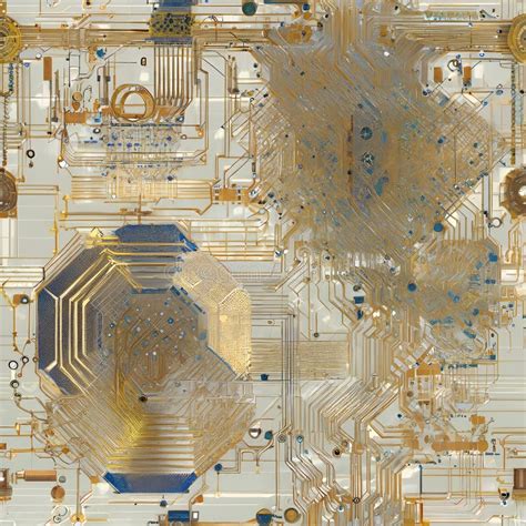 Illustrazione Digitale Che Descrive Il Calcolo Quantistico