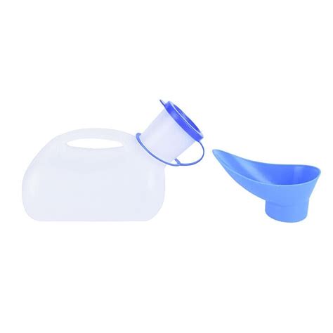 Контейнер за урина с дръжка унисекс здрава пластмаса лесен за