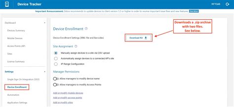 Configuration Zebra Technologies Techdocs