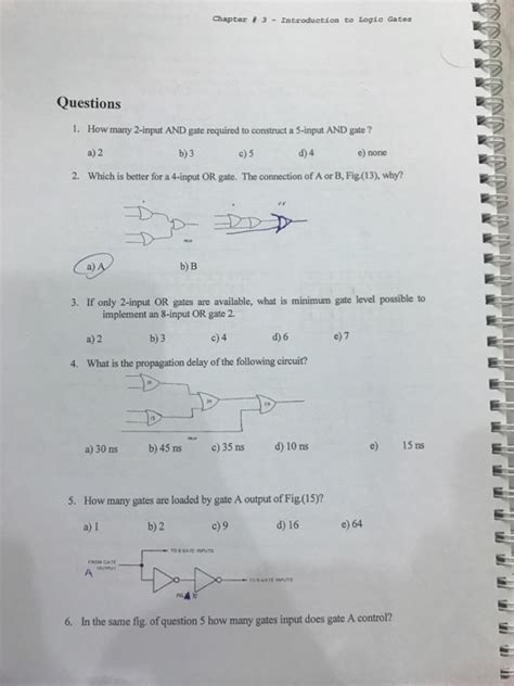 Solved Chapter 3 Introduction To Logic Gates Questions 1
