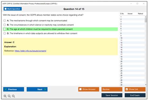 Updated Iapp Cipp E Exam Prep Practice Test Engine And Pdf