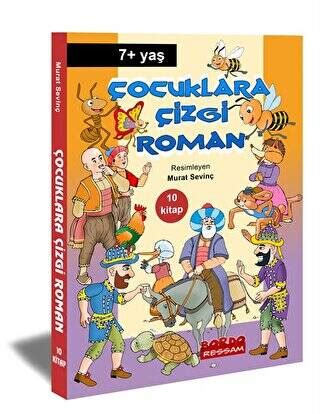 Çocuklara Çizgi Roman Renkli Resimli 10 Kitap Set Satın Al İstanbul Kitapçısı