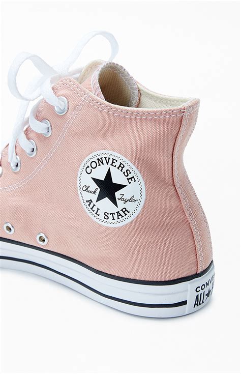Converse Pink Chuck Taylor All Star High Top Sneakers Pacsun