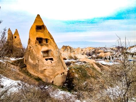 카파도키아 터키관광여행 카파도키아암굴 로마기독교박해 기이한풍경 사진이미지일러스트캘리그라피 파랑작가