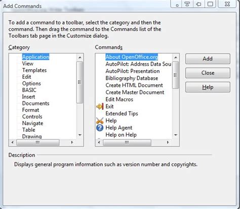 How To Customize The Openoffice Toolbar Guide Dottech