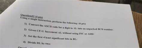 solved question 3 8 pts given the following code that